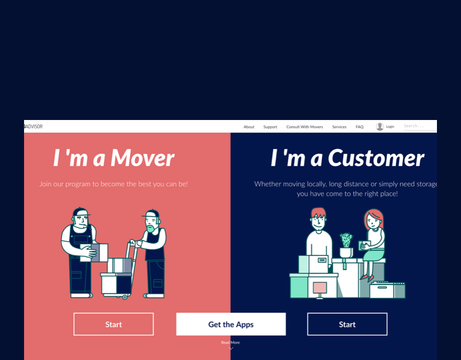 Moving Advidor - Apricode